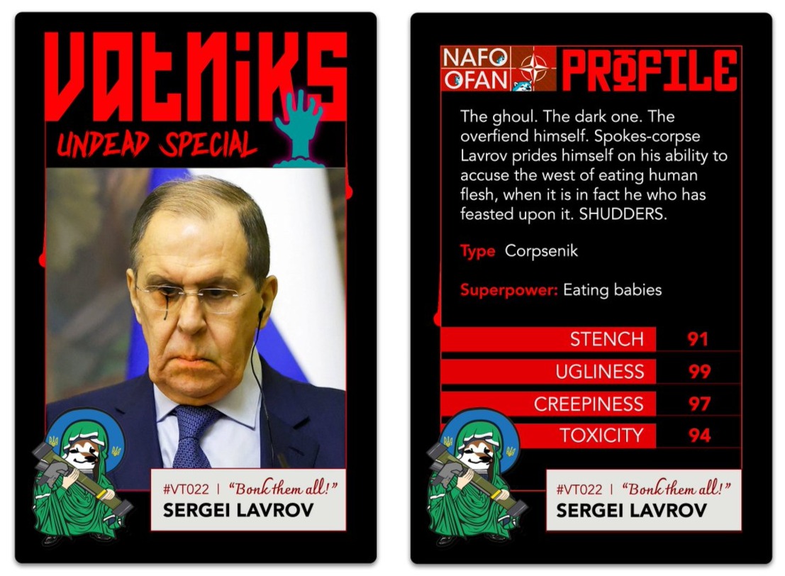Vatnik Baseball Cards | Vatnik Soup